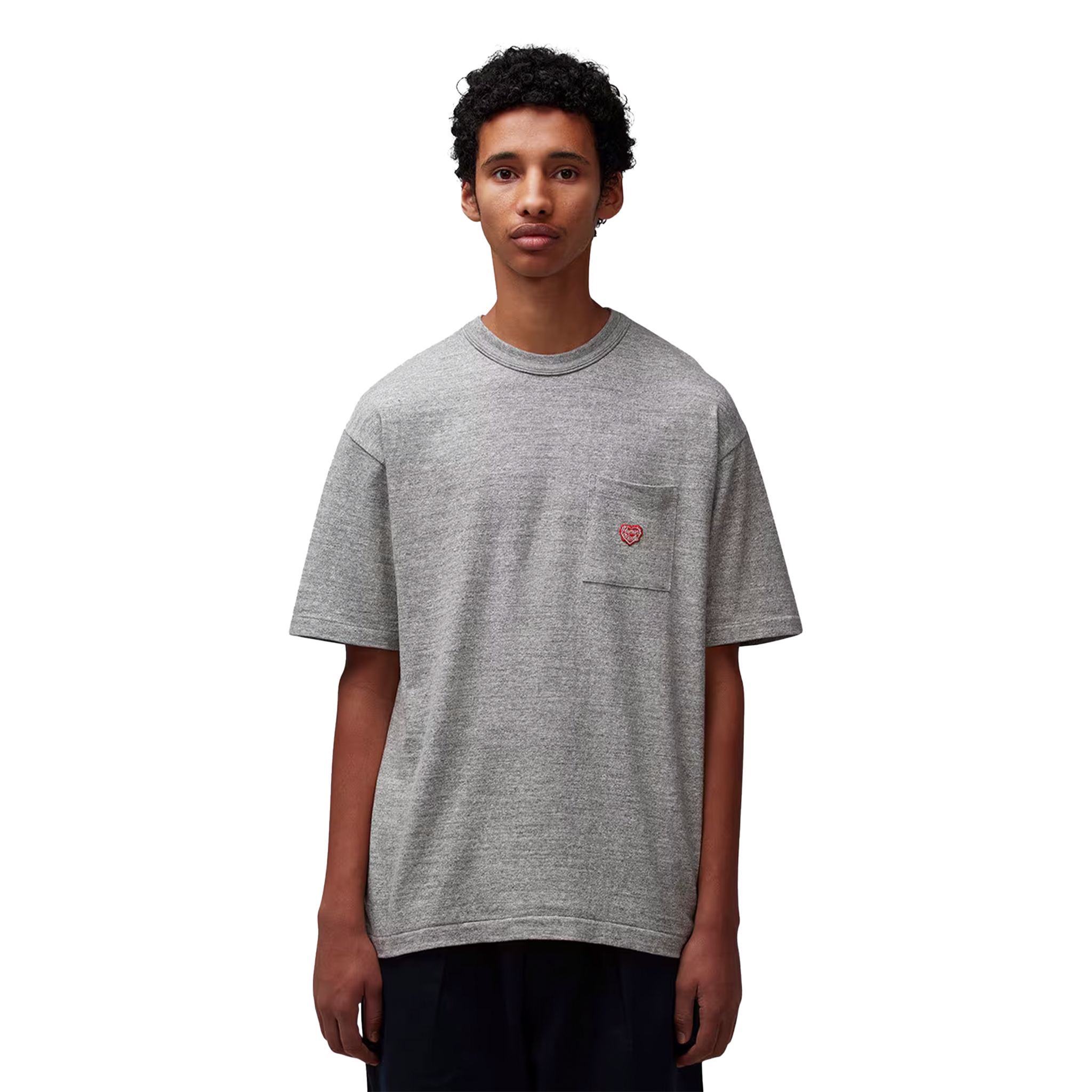 Human Made Pocket Tee Grey (SS24) – STEALPLUG KL