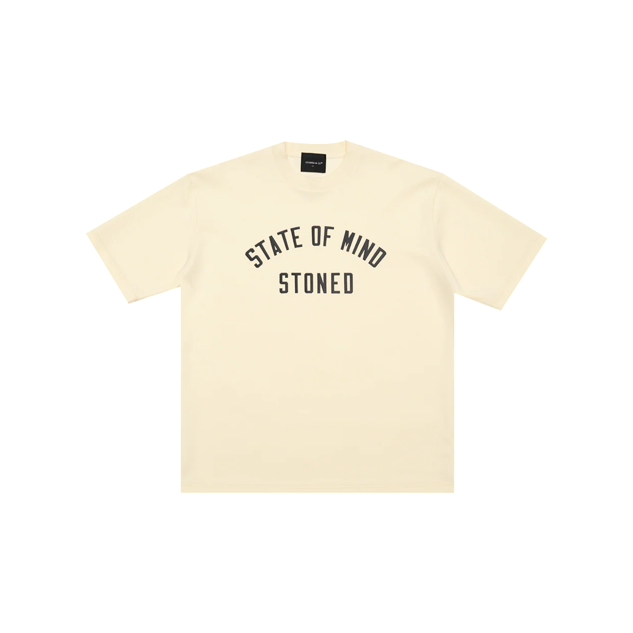 Stoned & Co ® Originals v2 : Tee Cream Yellow (FW25) – STEALPLUG KL