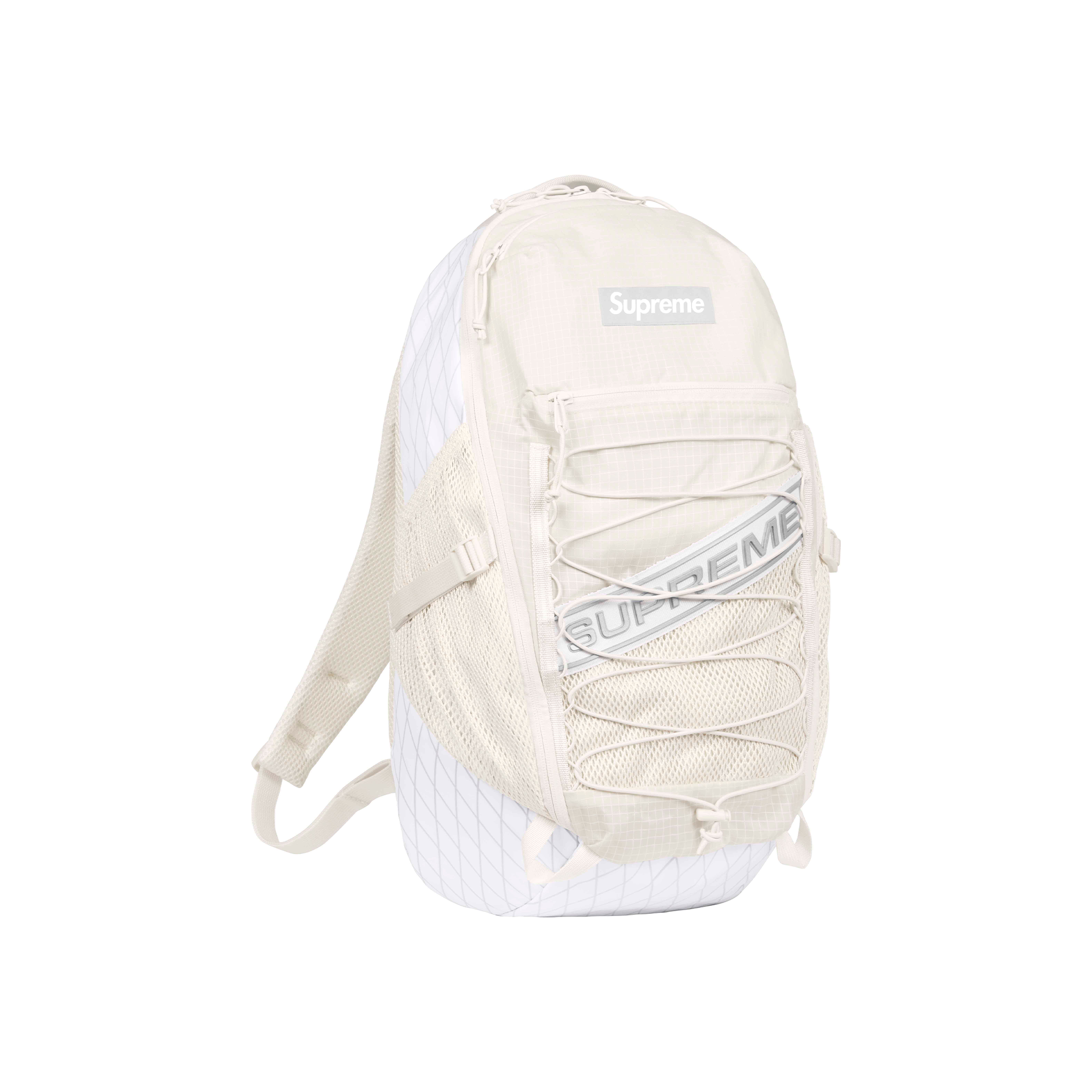 Supreme Backpack White (FW23) – STEALPLUG KL