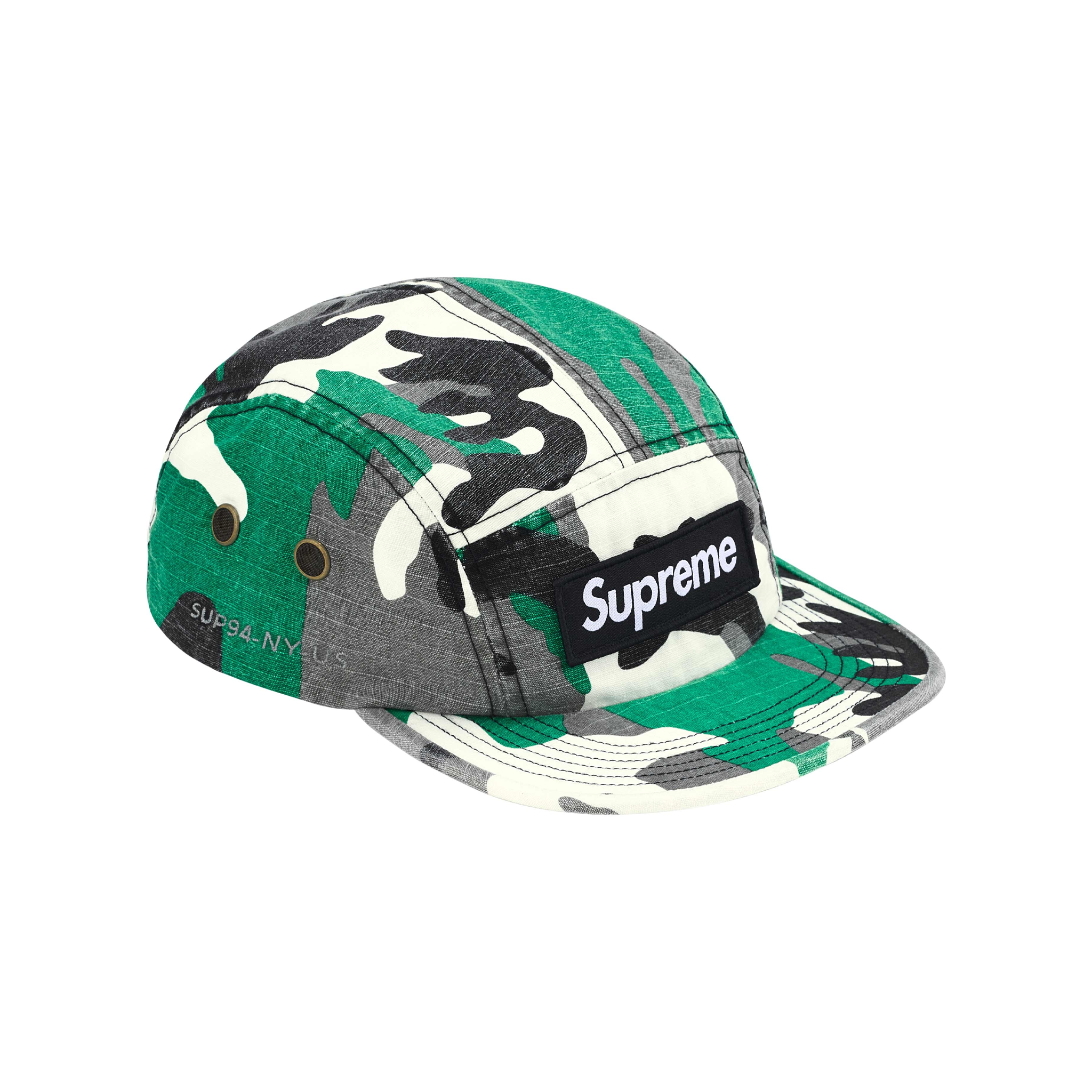 Supreme Military Camp Cap Green Camo (FW25) – STEALPLUG KL