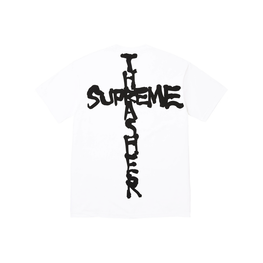 Supreme Thrasher Cross Tee White (FW24) – STEALPLUG KL