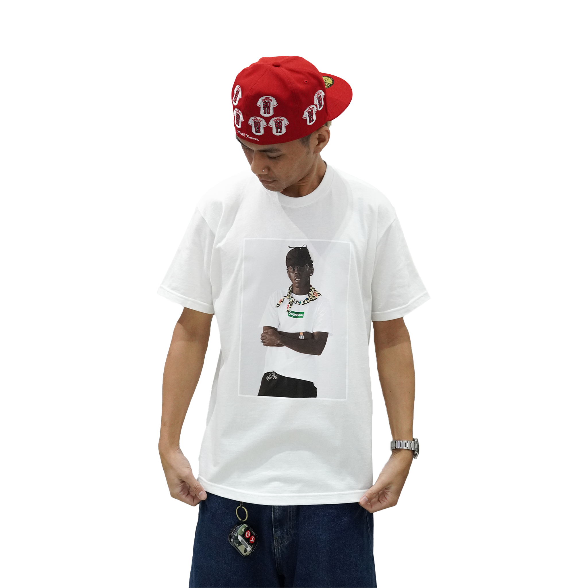 Supreme Tyler, The Creator Tee White (FW24) – STEALPLUG KL