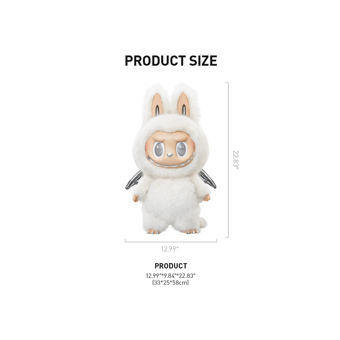 POP MART LABUBU THE MONSTERS - ANGEL IN CLOUDS Vinyl Face Doll ...