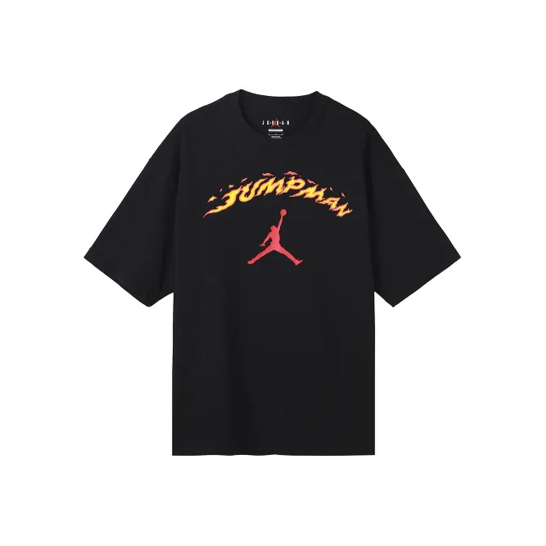 Jordan Fire Jumpman Back Logo Tee Black (SS23) – STEALPLUG KL