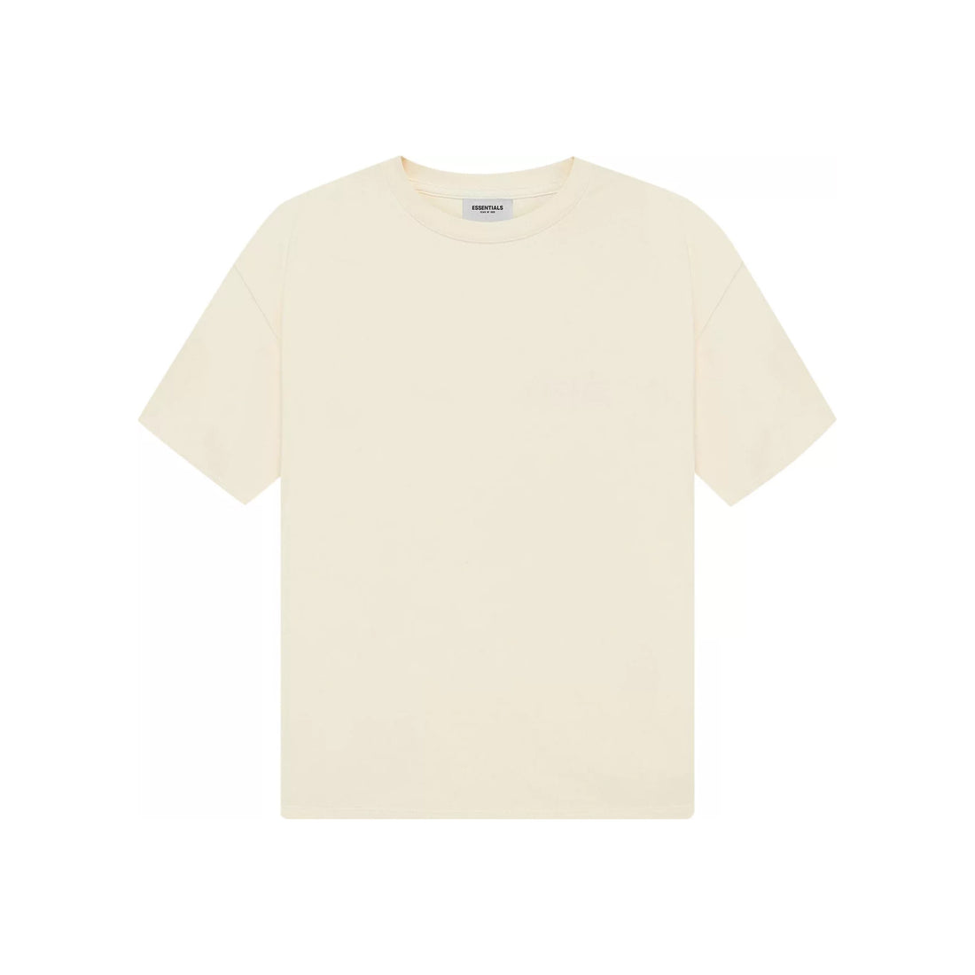 Fear of God Essentials Back Logo Tee Cream (SS21) – STEALPLUG KL