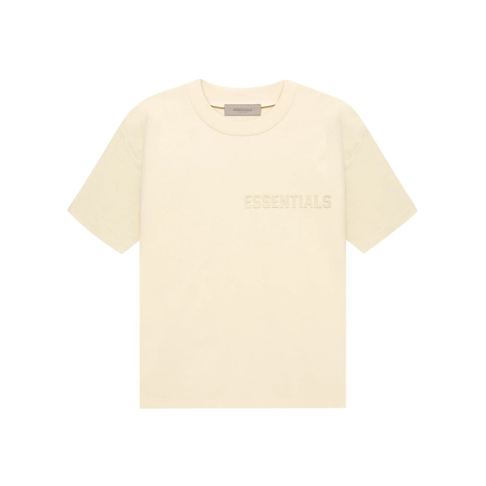 Fear of God Essentials Short Sleeve Tee Egg Shell (FW22) – STEALPLUG KL